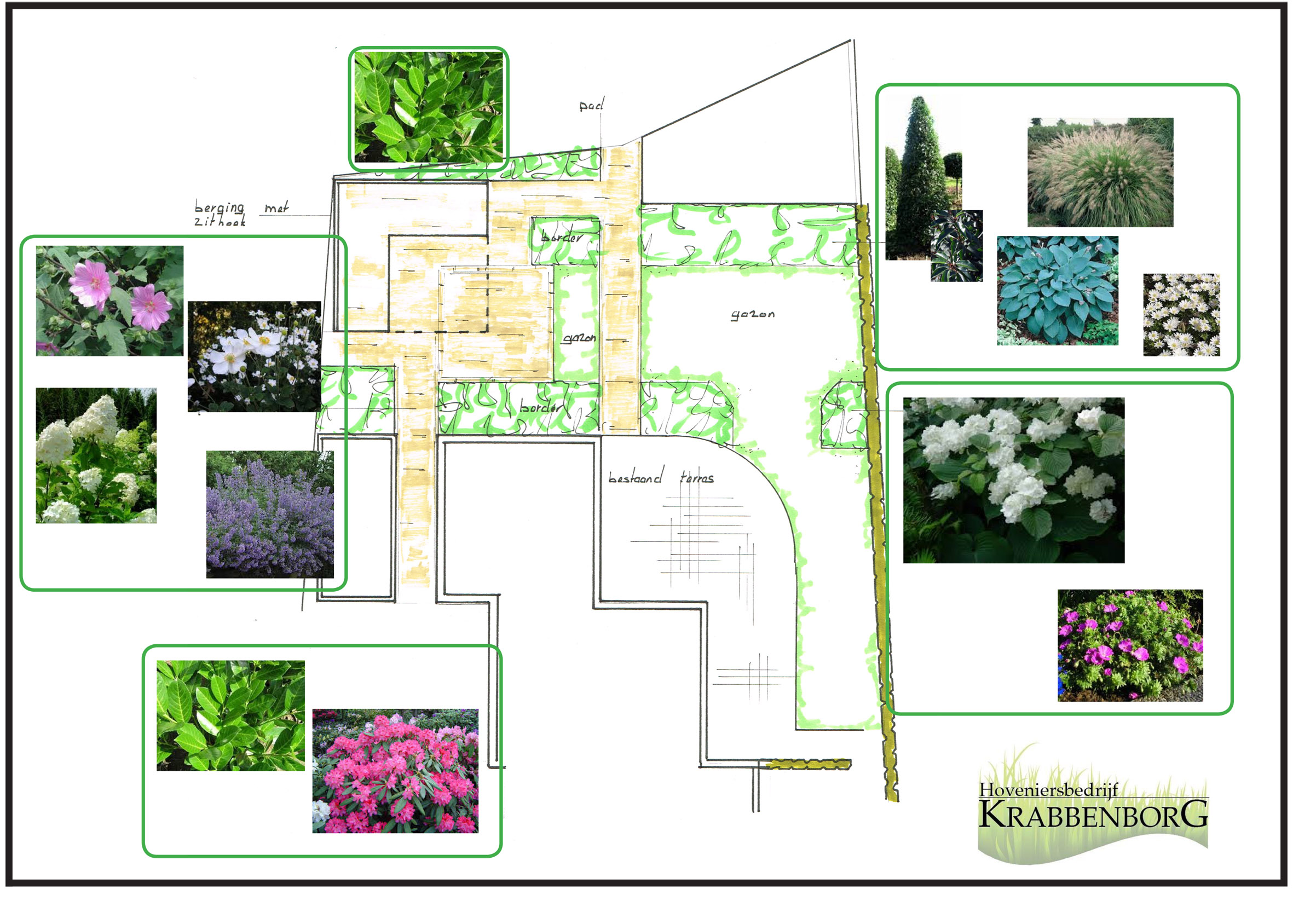 Tuinontwerp - Hoveniersbedrijf Krabbenborg
